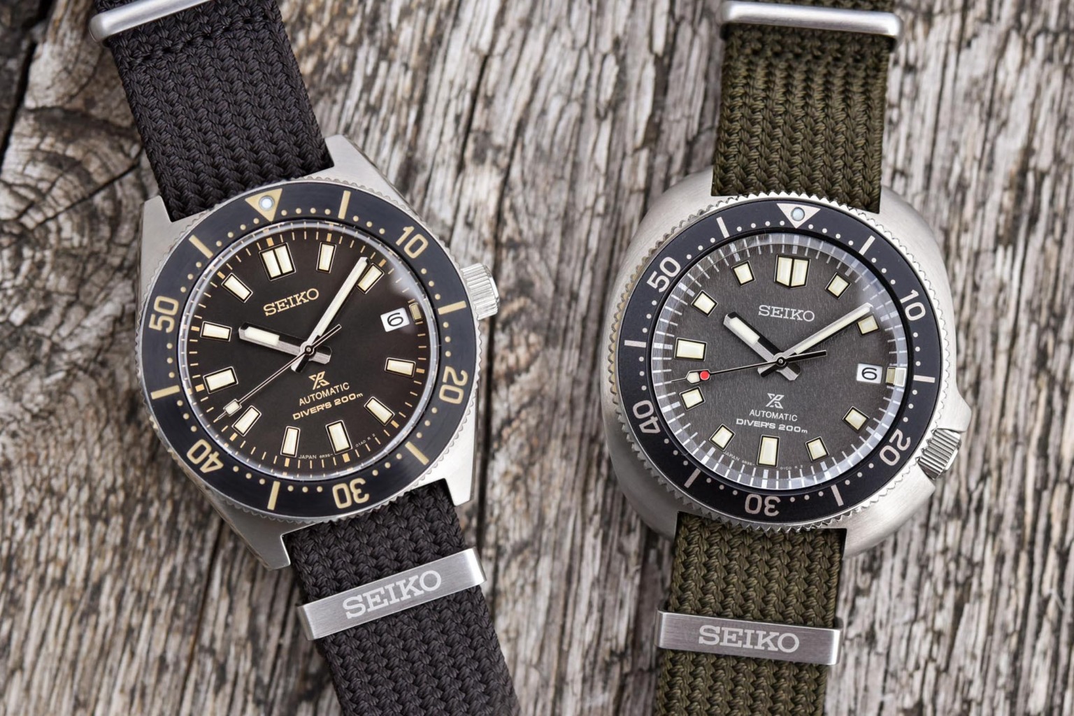 The Seiko Prospex Diver's 1965 and 1970 Re-Imagined With Vintage-Style ...