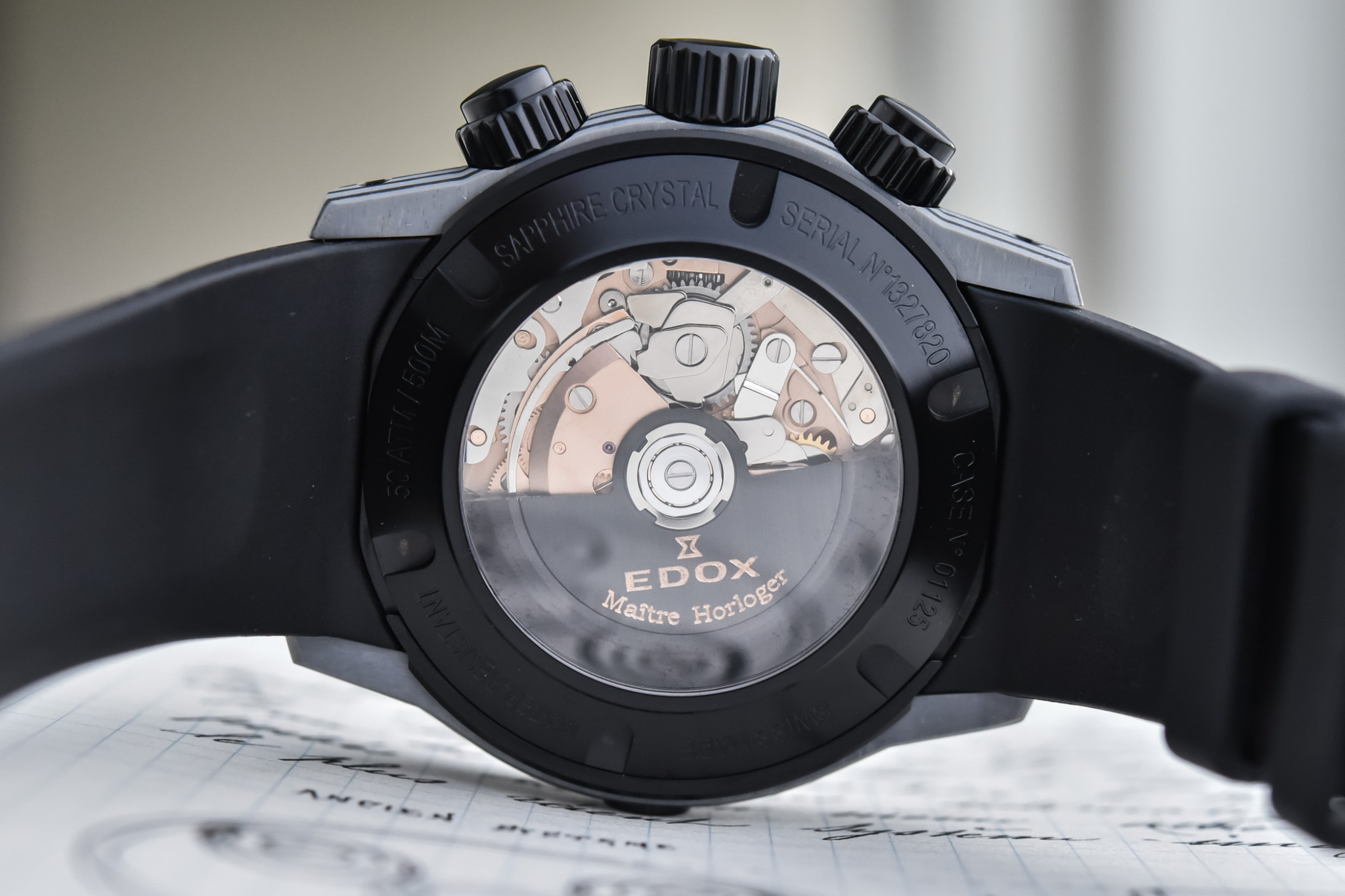 Hands-On - Edox CO-1 Carbon Chronograph Automatic (Price)