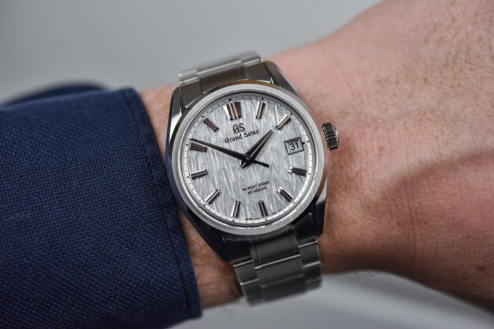 Introducing: Grand Seiko Evolution 9 Mount Iwate Ice-Blue SLGH027