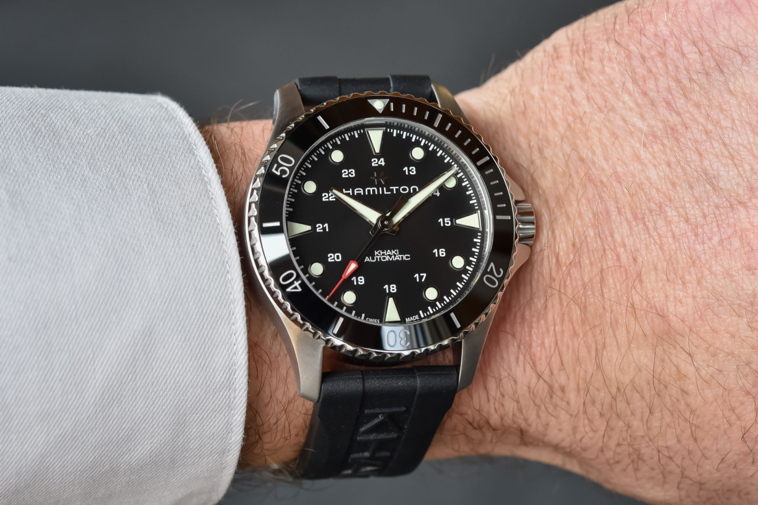 Hamilton Khaki Navy Scuba 43mm Collection - Hands-On, Price