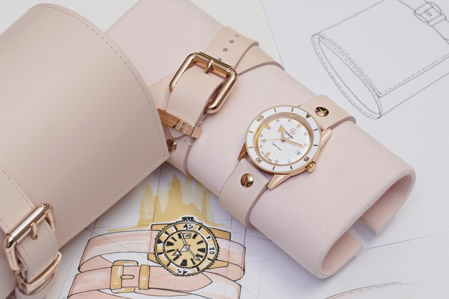 Introducing The Rado Captain Cook x Marina Hoermanseder