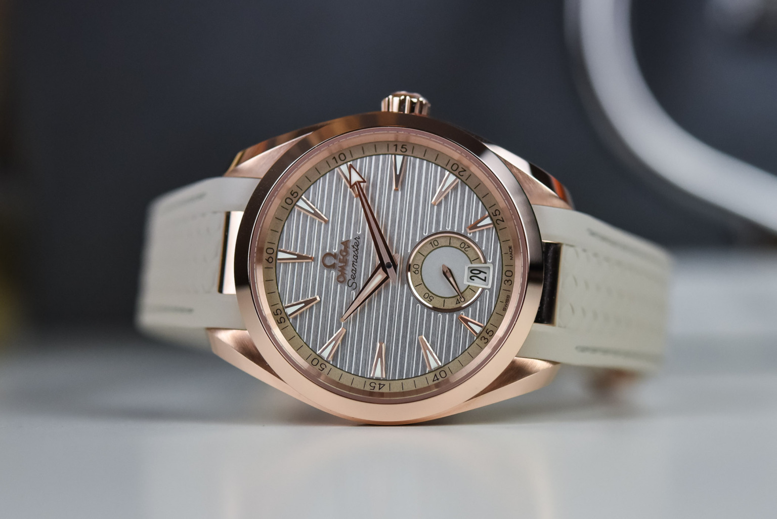 The new Omega Seamaster Aqua Terra Small Seconds collection (Live Pics ...