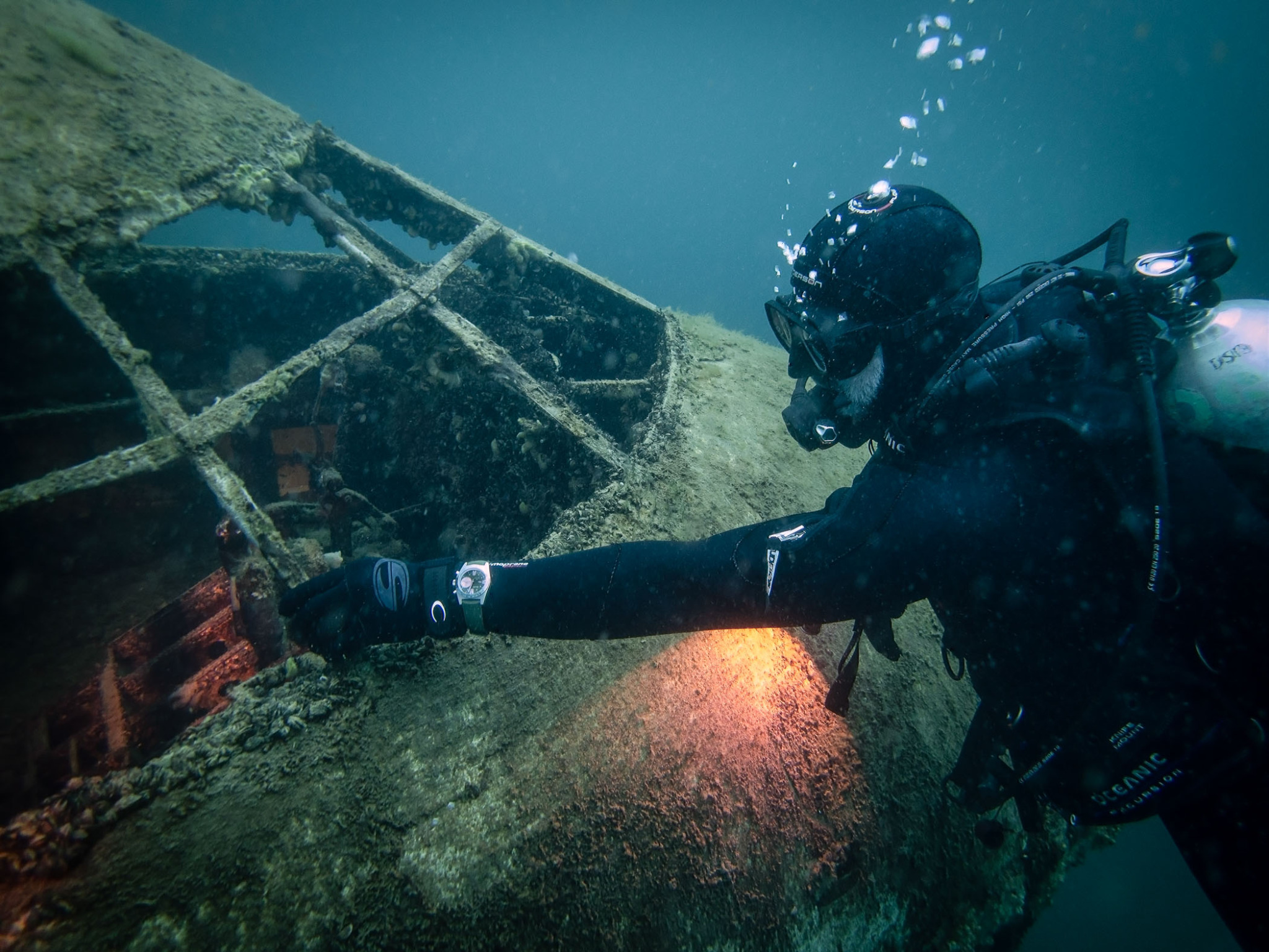 In Depth - Diving With The Aquastar Deepstar Greenwich Chronograph