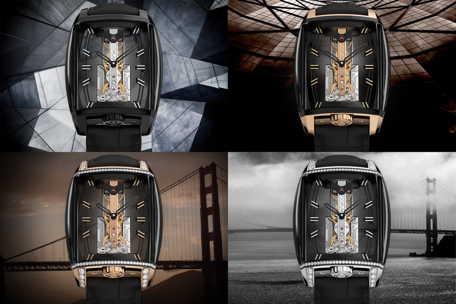 Introducing Corum Golden Bridge Automatic 10th Anniversary Editions
