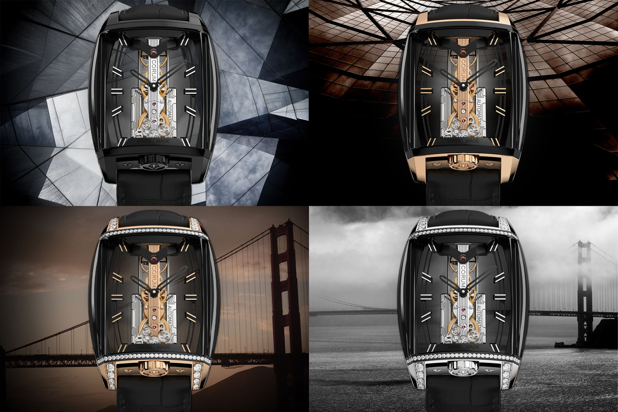 Introducing Corum Golden Bridge Automatic 10th Anniversary Editions