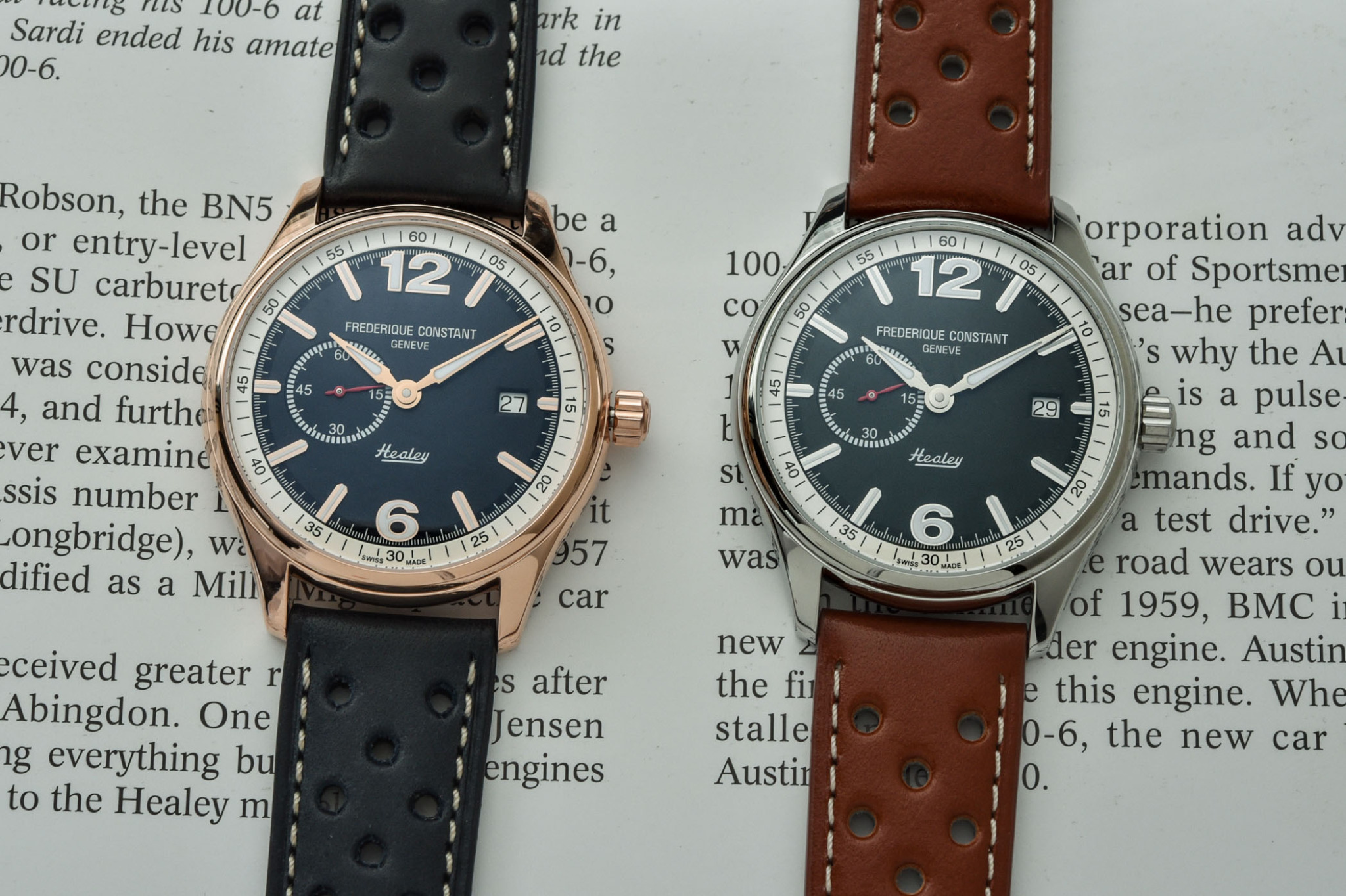 Hands-On - Frederique Constant Vintage Rally Healey Automatic Small Seconds
