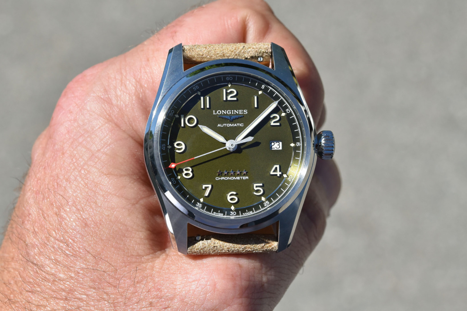 Hands-On - The Longines Spirit Green Dial Collection (Specs & Price)