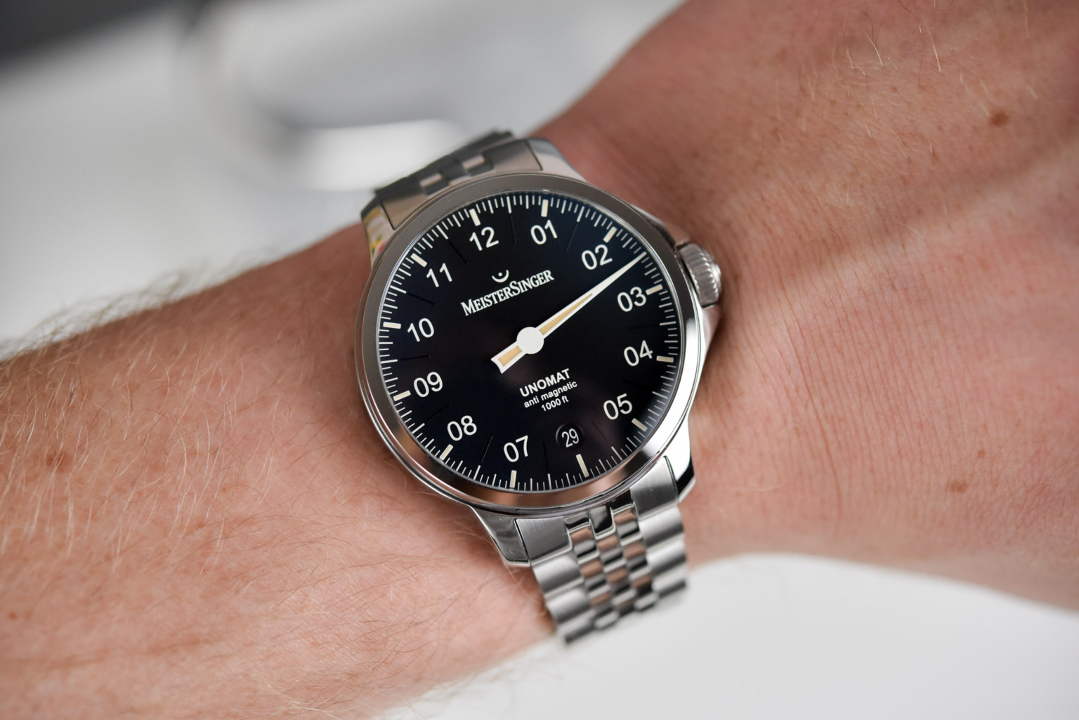Hands-On - The Meistersinger Unomat, The Single-Hand Sports Watch