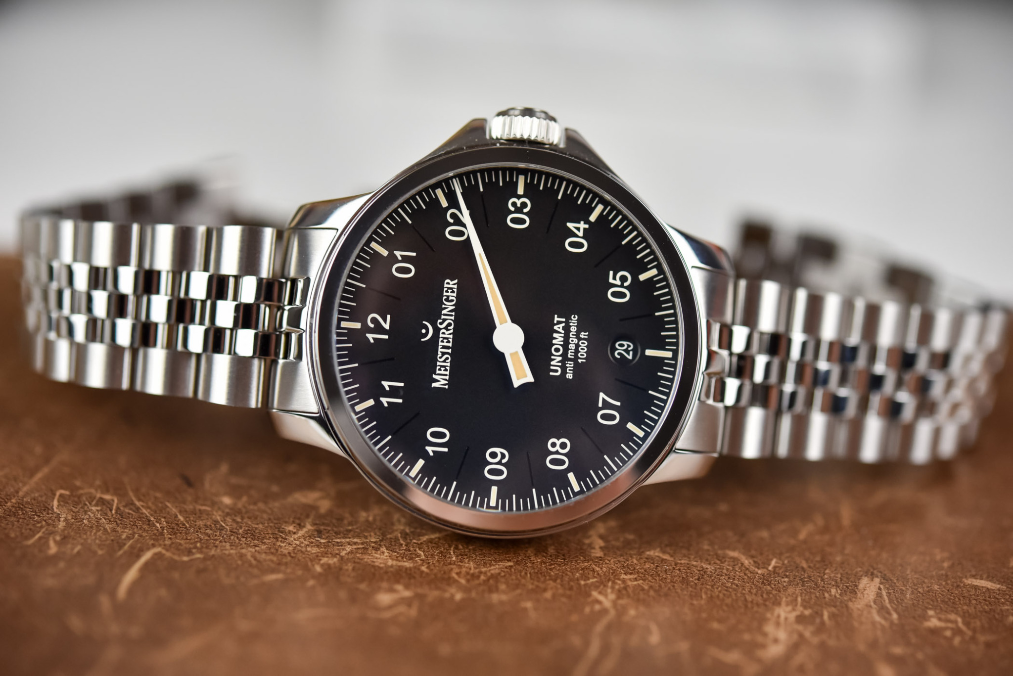 Hands-On - The Meistersinger Unomat, The Single-Hand Sports Watch