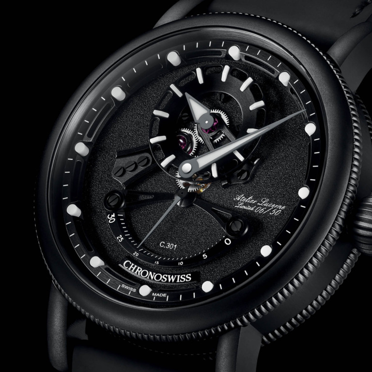 Introducing - Chronoswiss Open Gear ReSec Black Ice (Specs & Price)