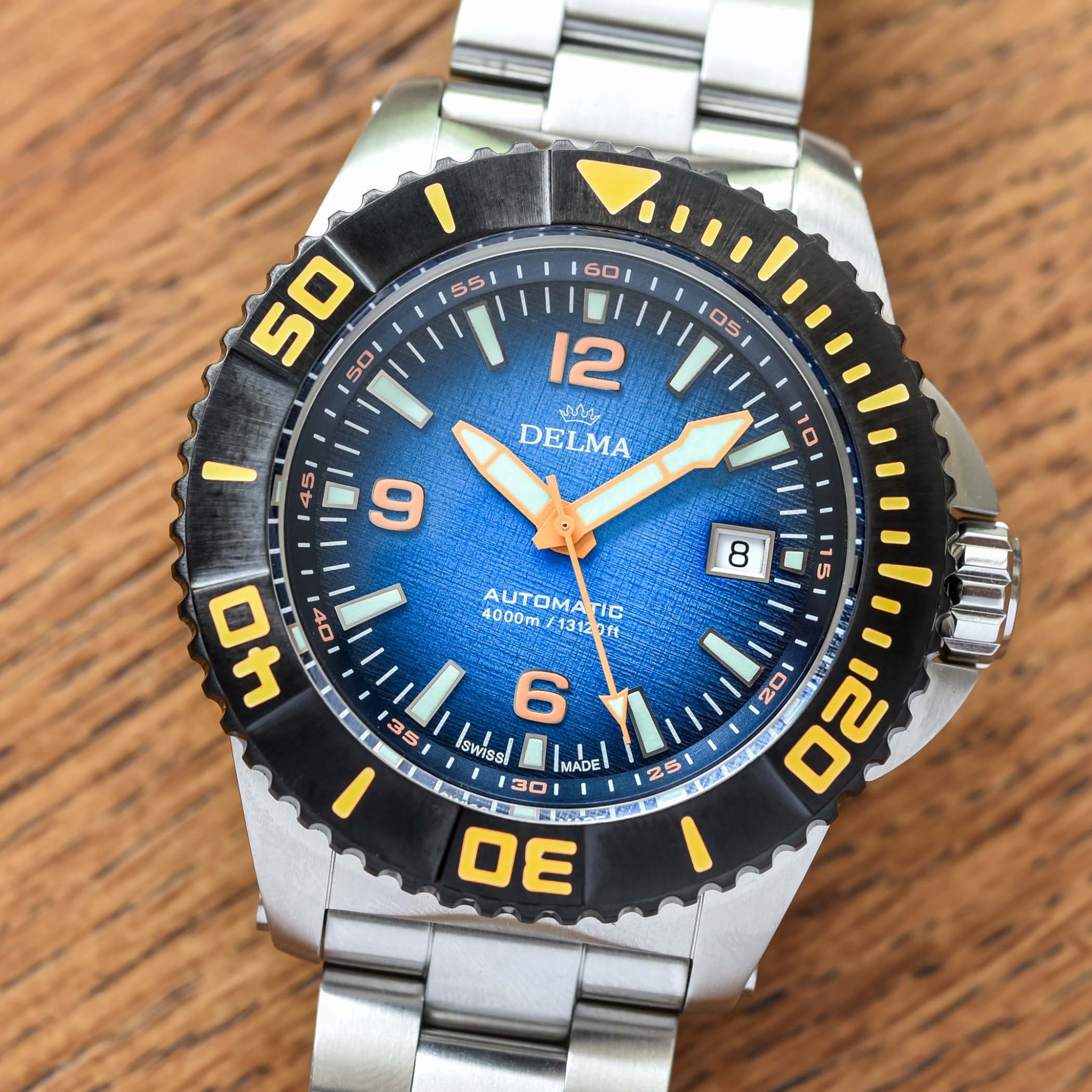 Delma Blue Shark III Azores - Dive Watch Hands-On (Specs & Price)