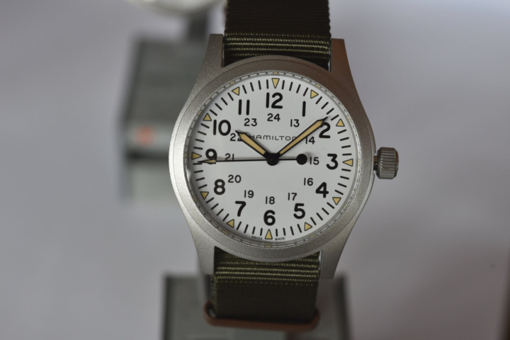 Hamilton Khaki Field Mechanical 42mm - Monochrome Watches