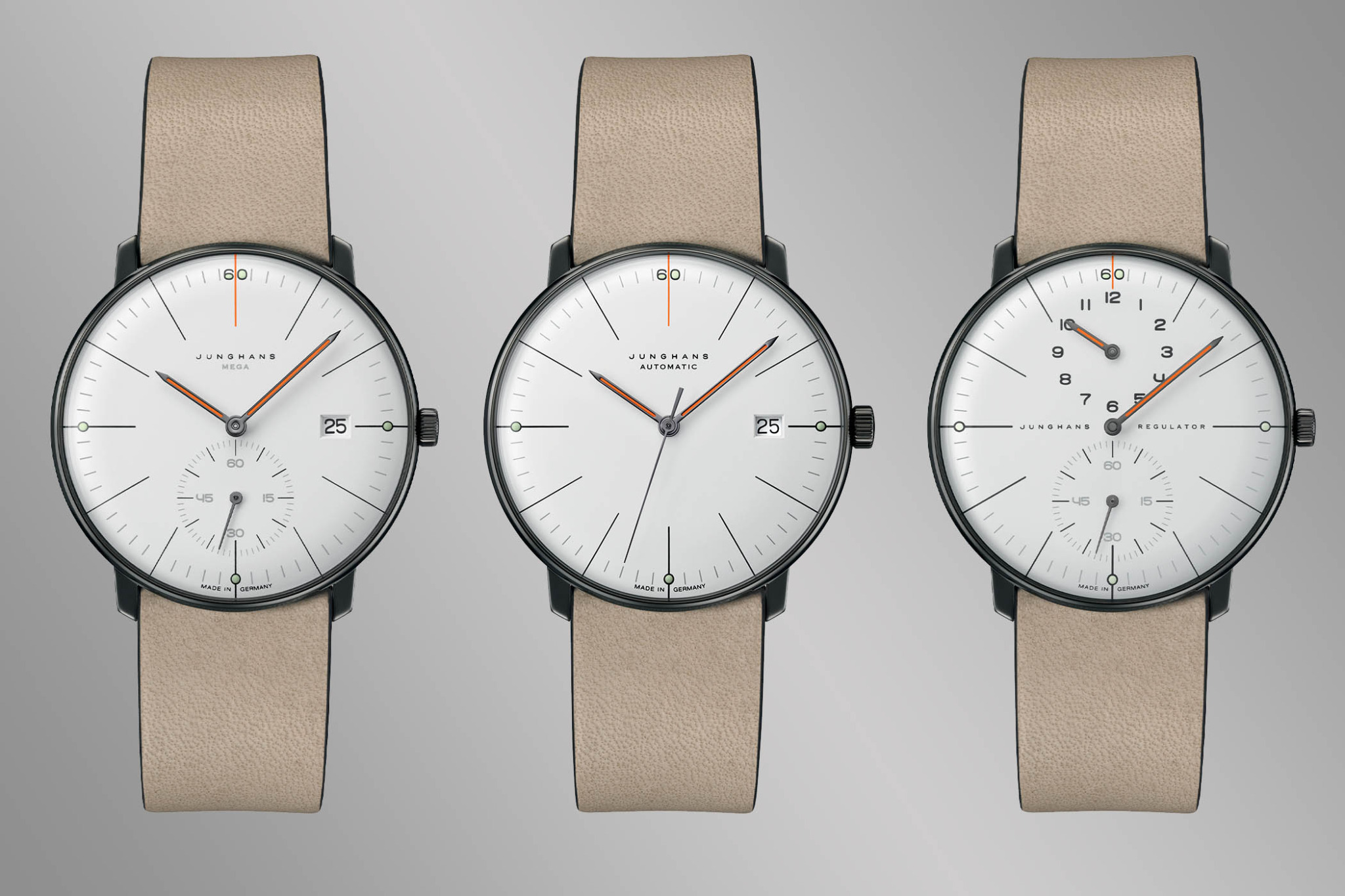 Introducing - Junghans Max Bill Edition 60 Set of 3 Watches (Specs, Price)