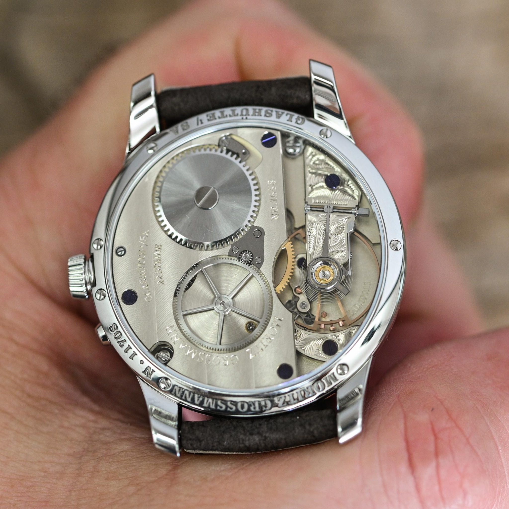 Review - The Moritz Grossmann Central Second Steel & Blue Dial