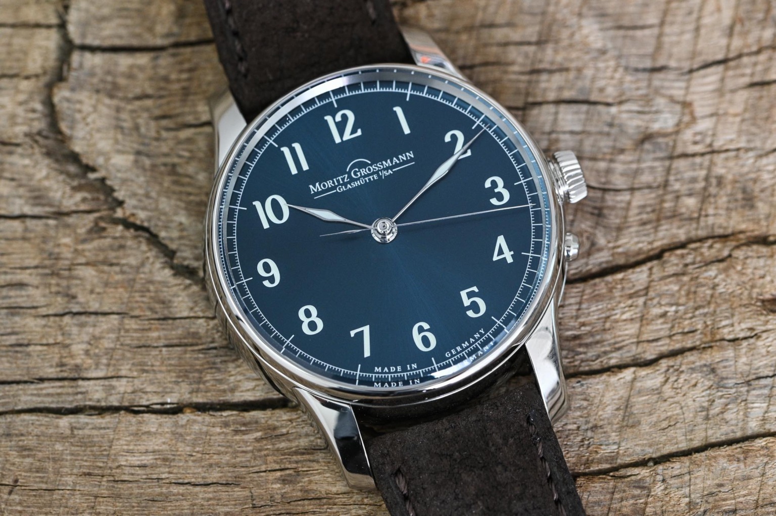 Review - The Moritz Grossmann Central Second Steel & Blue Dial