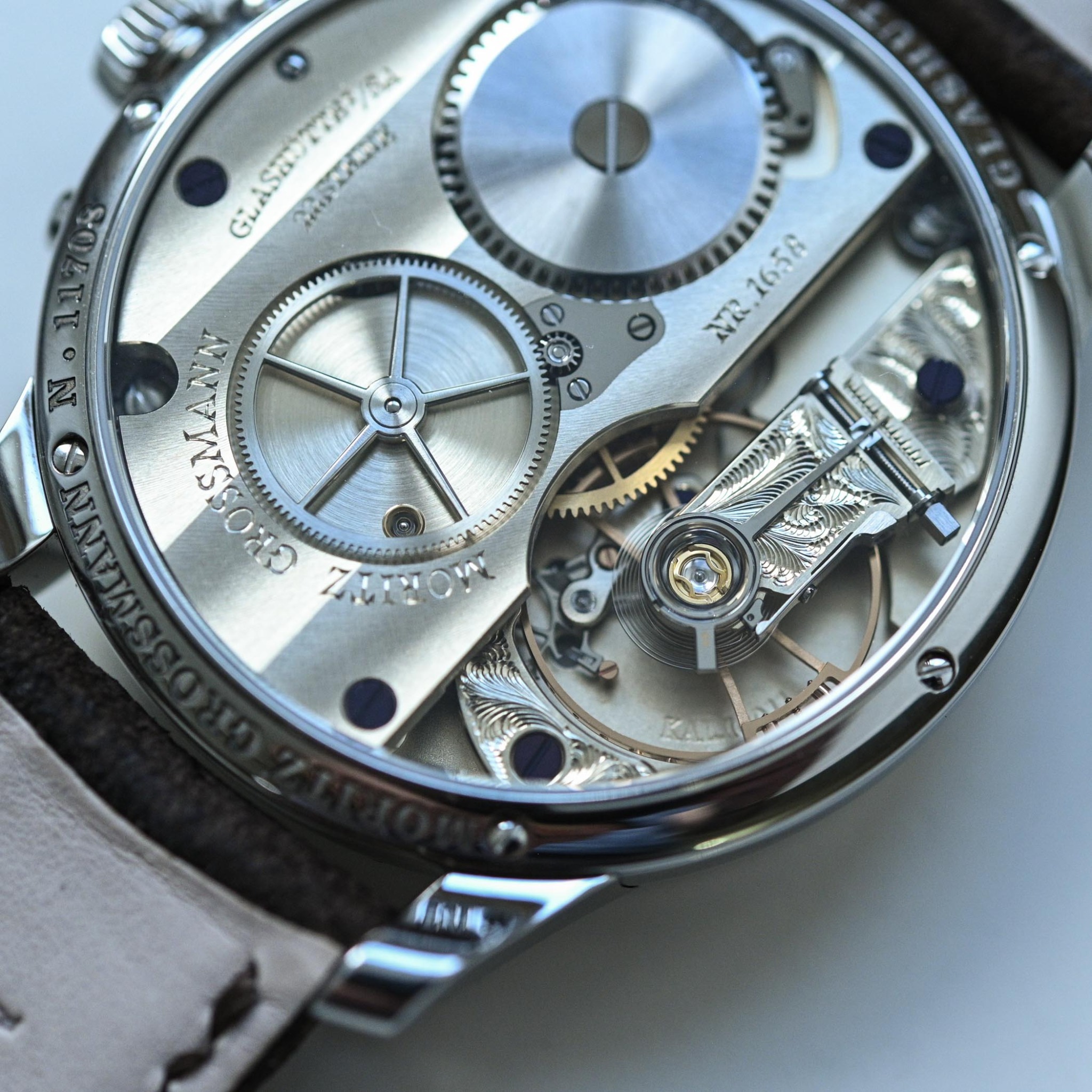 Review - The Moritz Grossmann Central Second Steel & Blue Dial