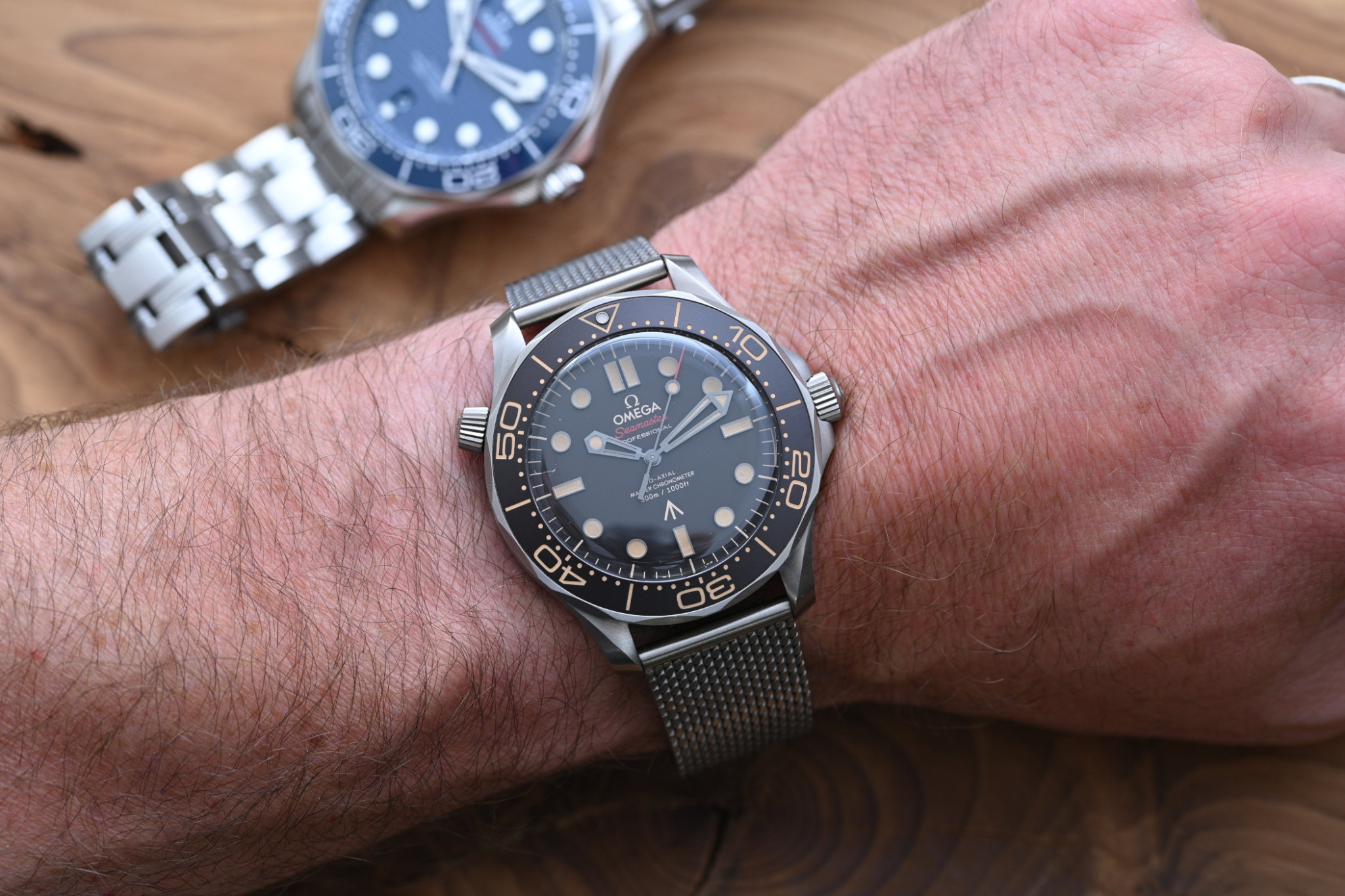 Omega Seamaster Diver 300M 007 Edition - Monochrome Watches