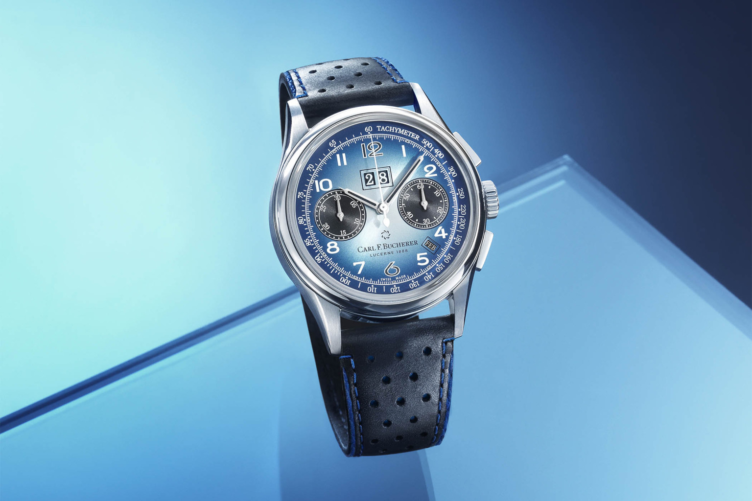 News - Carl F. Bucherer Heritage BiCompax Annual Bucherer BLUE