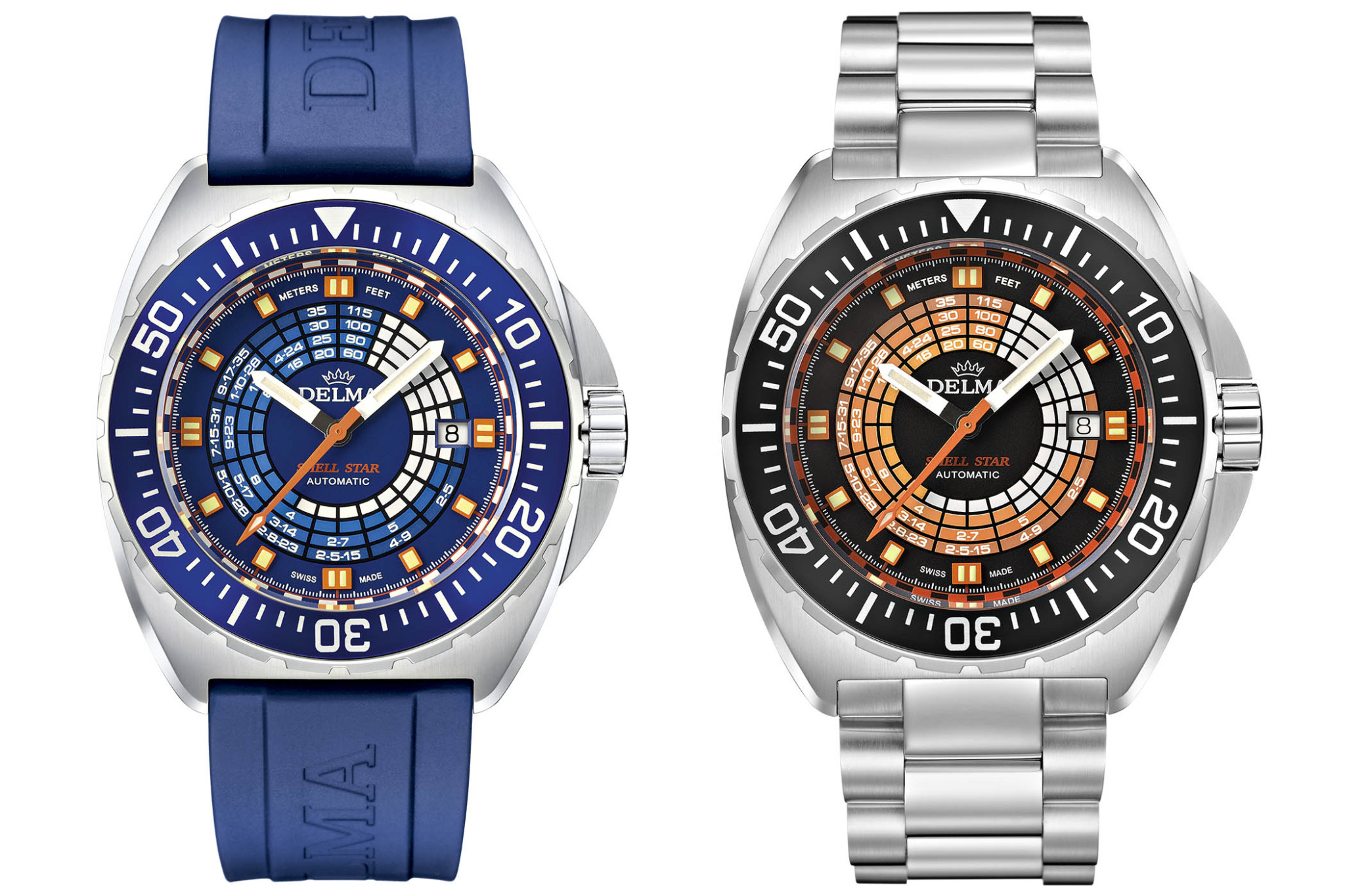 Introducing - Delma Shell Star Decompression Timer Watch (Specs, Price)