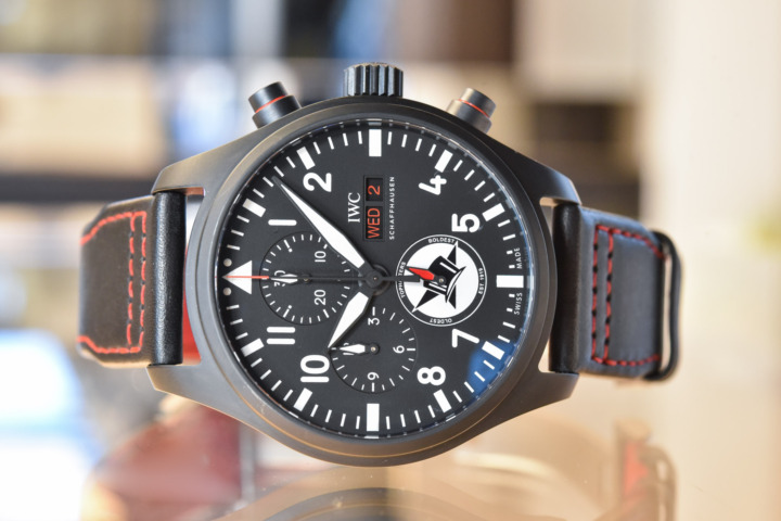 IWC Pilot's Watch Chronograph US Navy Squadrons Editions Hands-On