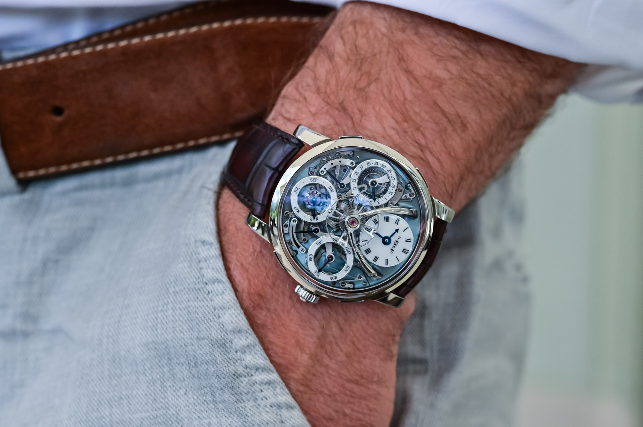 MB&F Legacy Machine Perpetual Palladium - Hands-On, Price