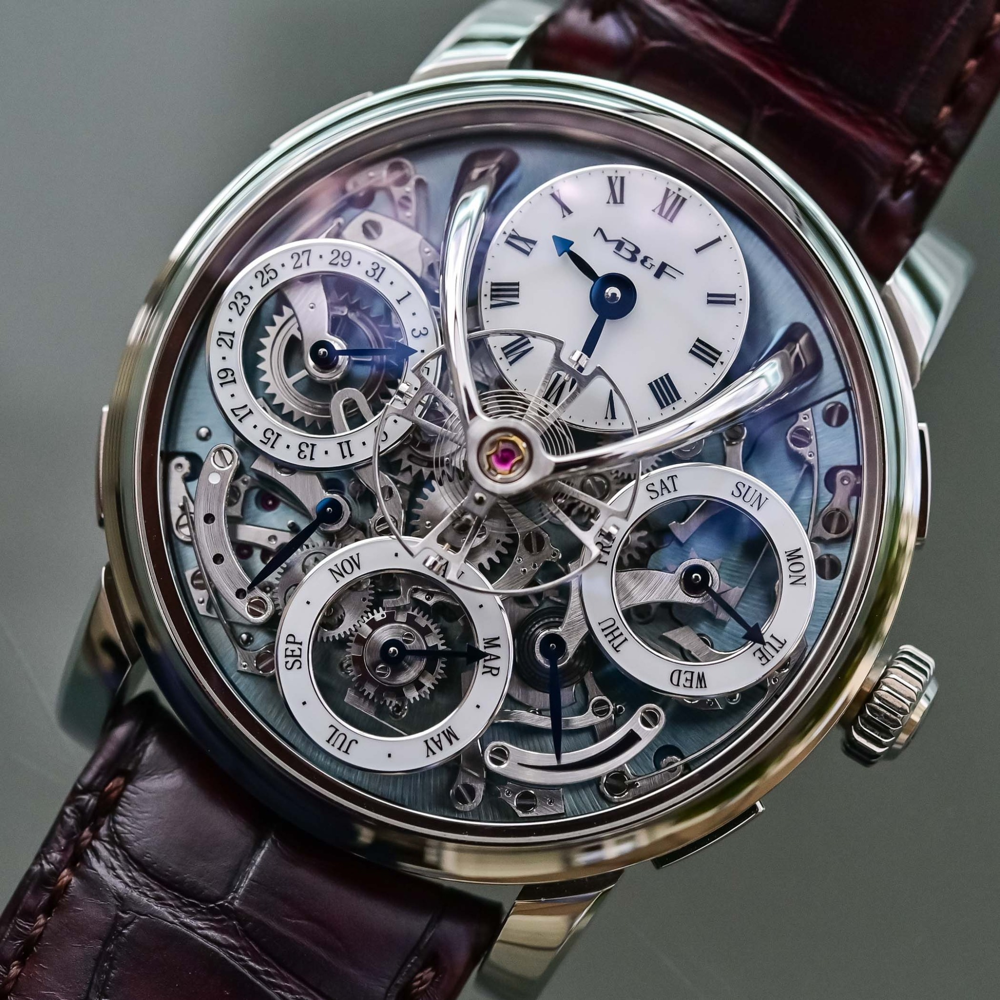 MB&F Legacy Machine Perpetual Palladium - Hands-On, Price
