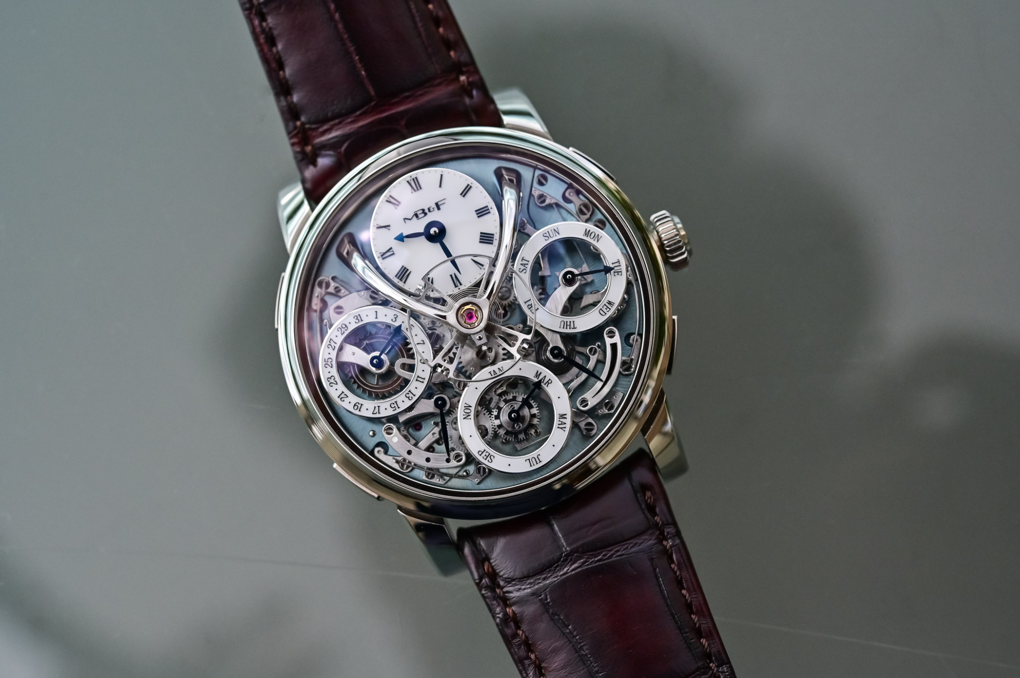MB&F Legacy Machine Perpetual Palladium - Hands-On, Price