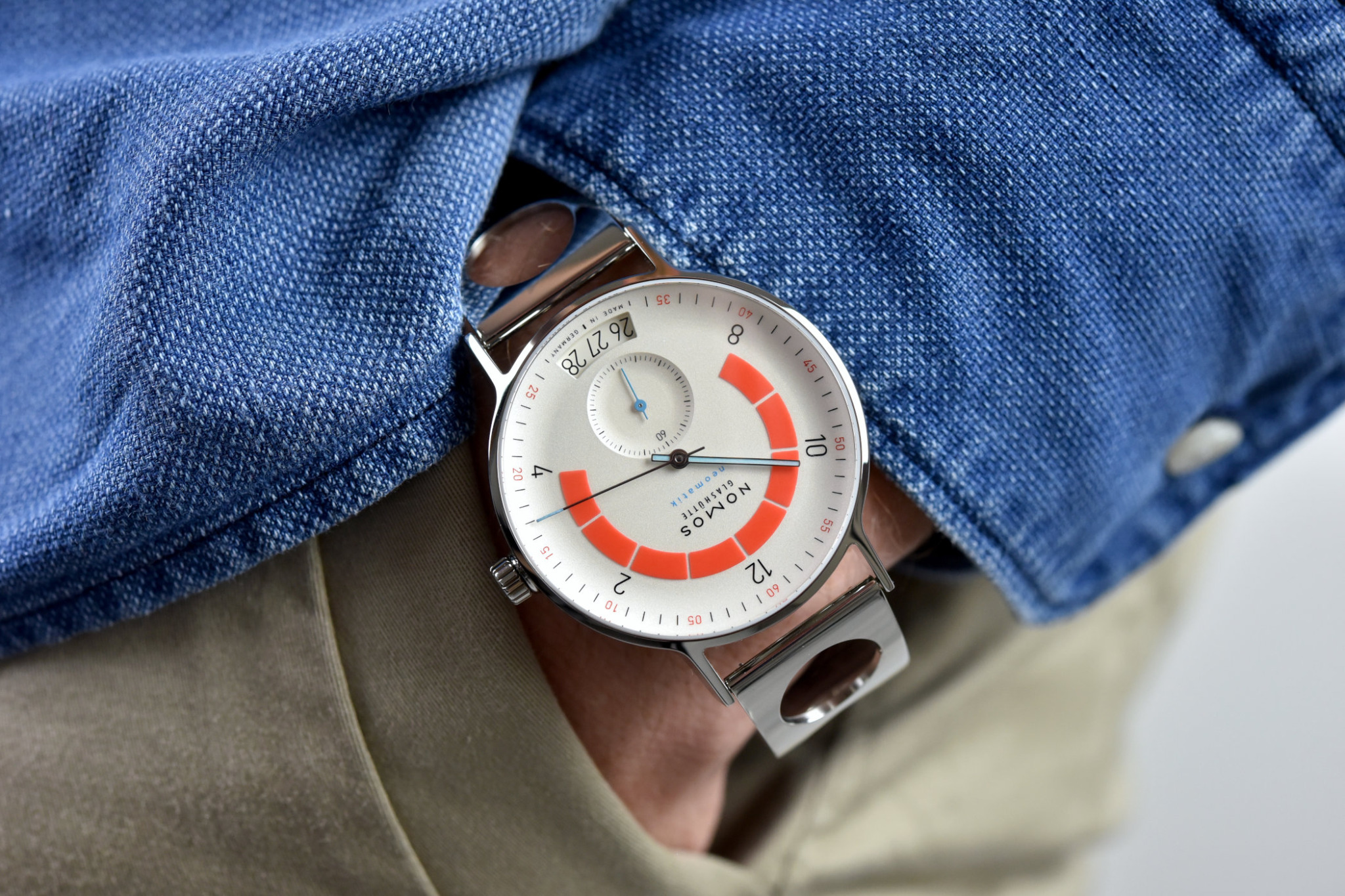 Review - The New Nomos Autobahn Director’s Cut With Steel Bracelet