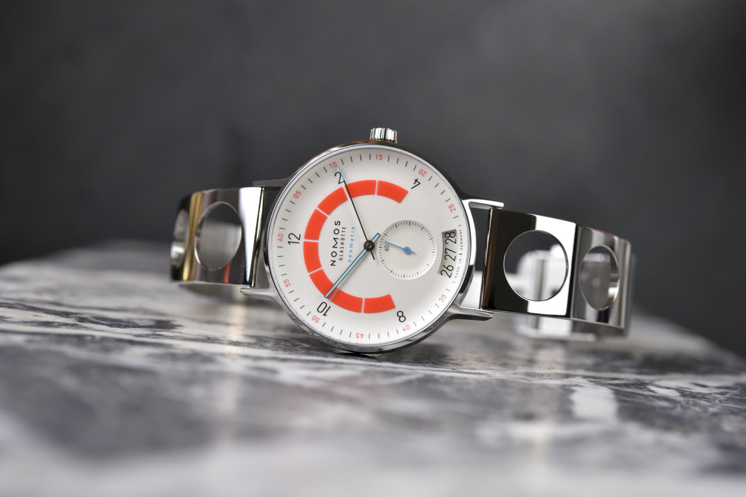 Review - The New Nomos Autobahn Director’s Cut With Steel Bracelet