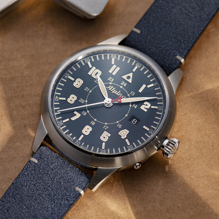 Introducing 2021 Alpina Startimer Pilot Heritage Automatic Blue Dial