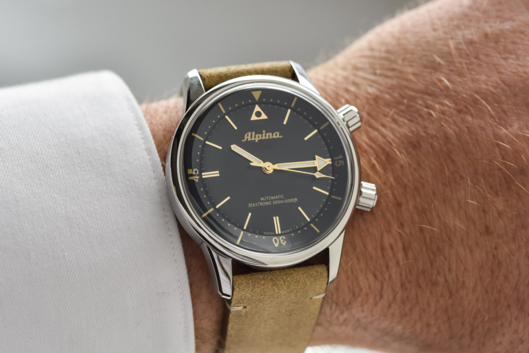 Alpina Seastrong Diver 300 Heritage Dive Watch - Hands-On Review, Price