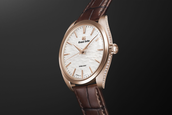 First look: The Grand Seiko Pink Snowflake SBGA497 Spring Drive