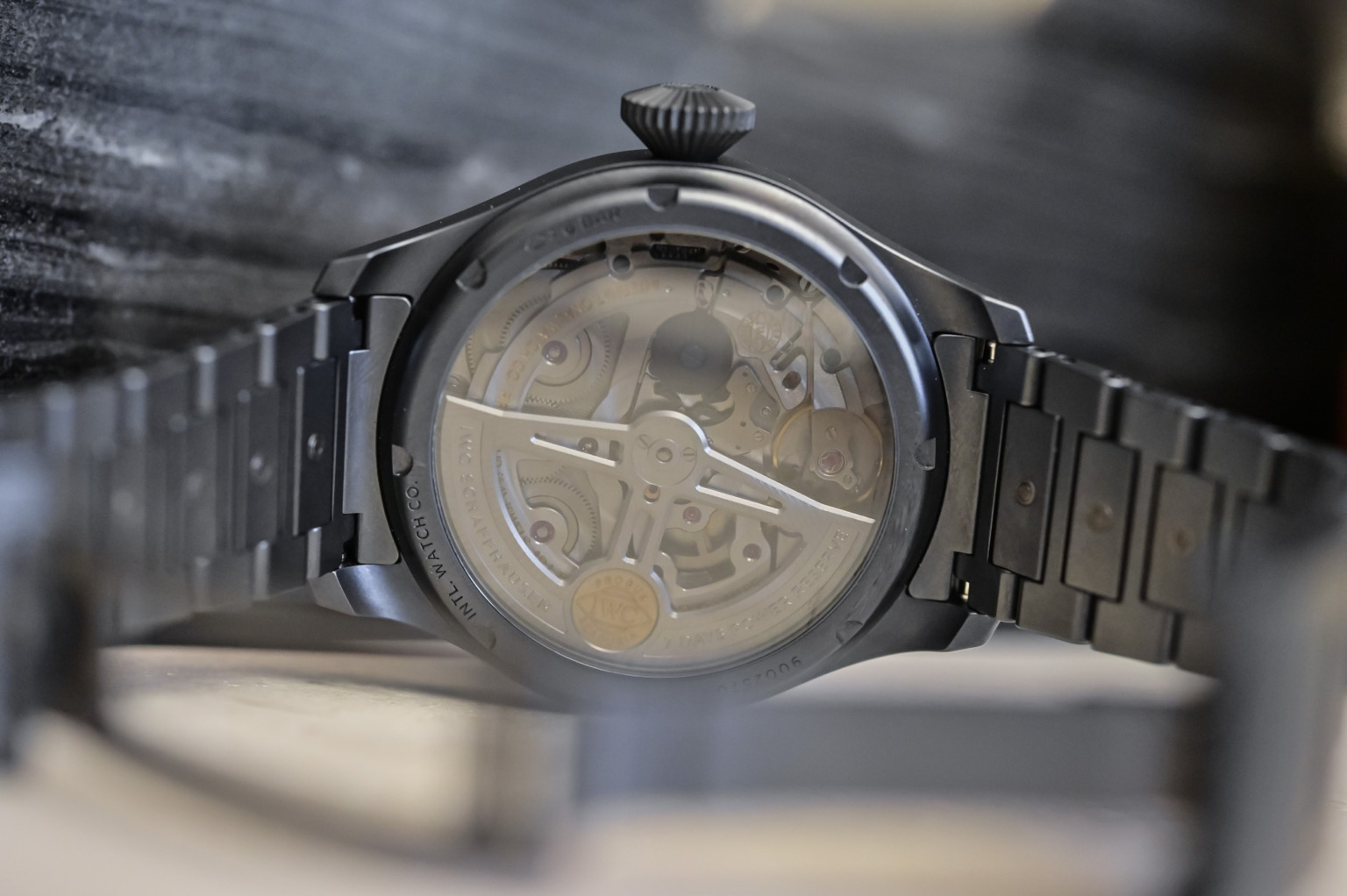 IWC Big Pilot’s Watch Perpetual Calendar TOP GUN Ceratanium Review