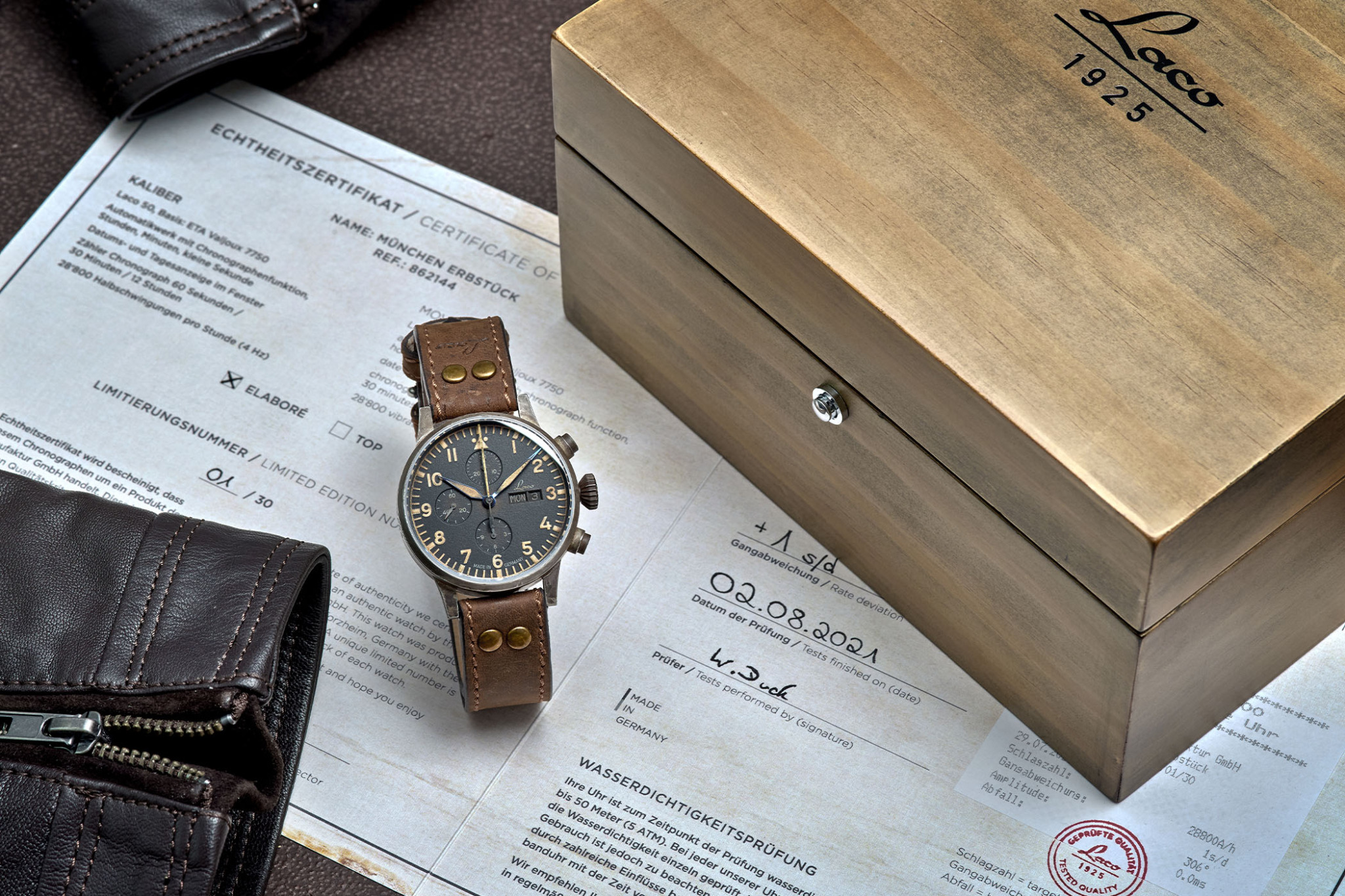 Introducing - Laco Munchen Erbstuck Chronograph Limited Edition
