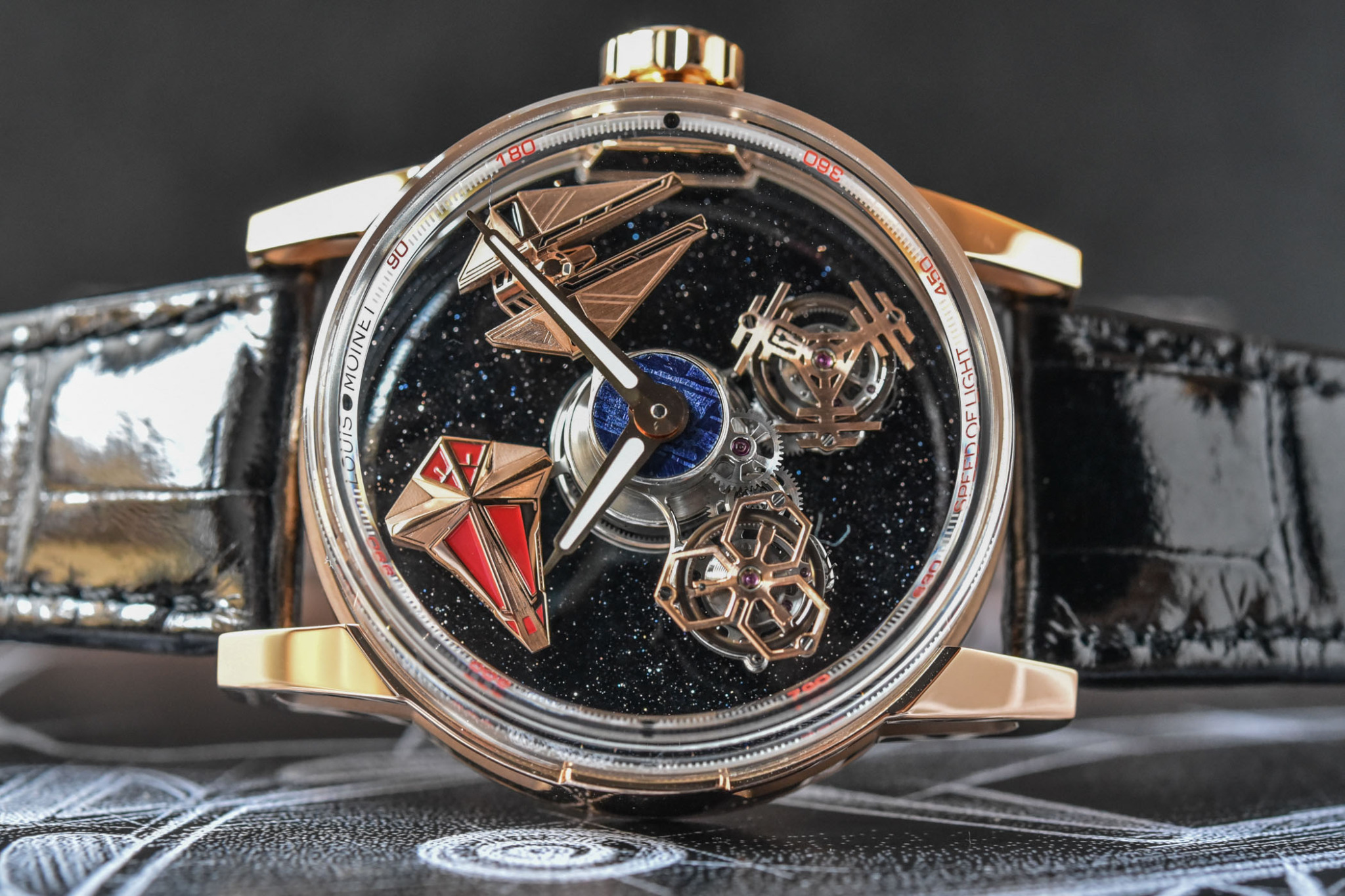 Louis Moinet Space Revolution Aventurine - Hands-On, Video, Price