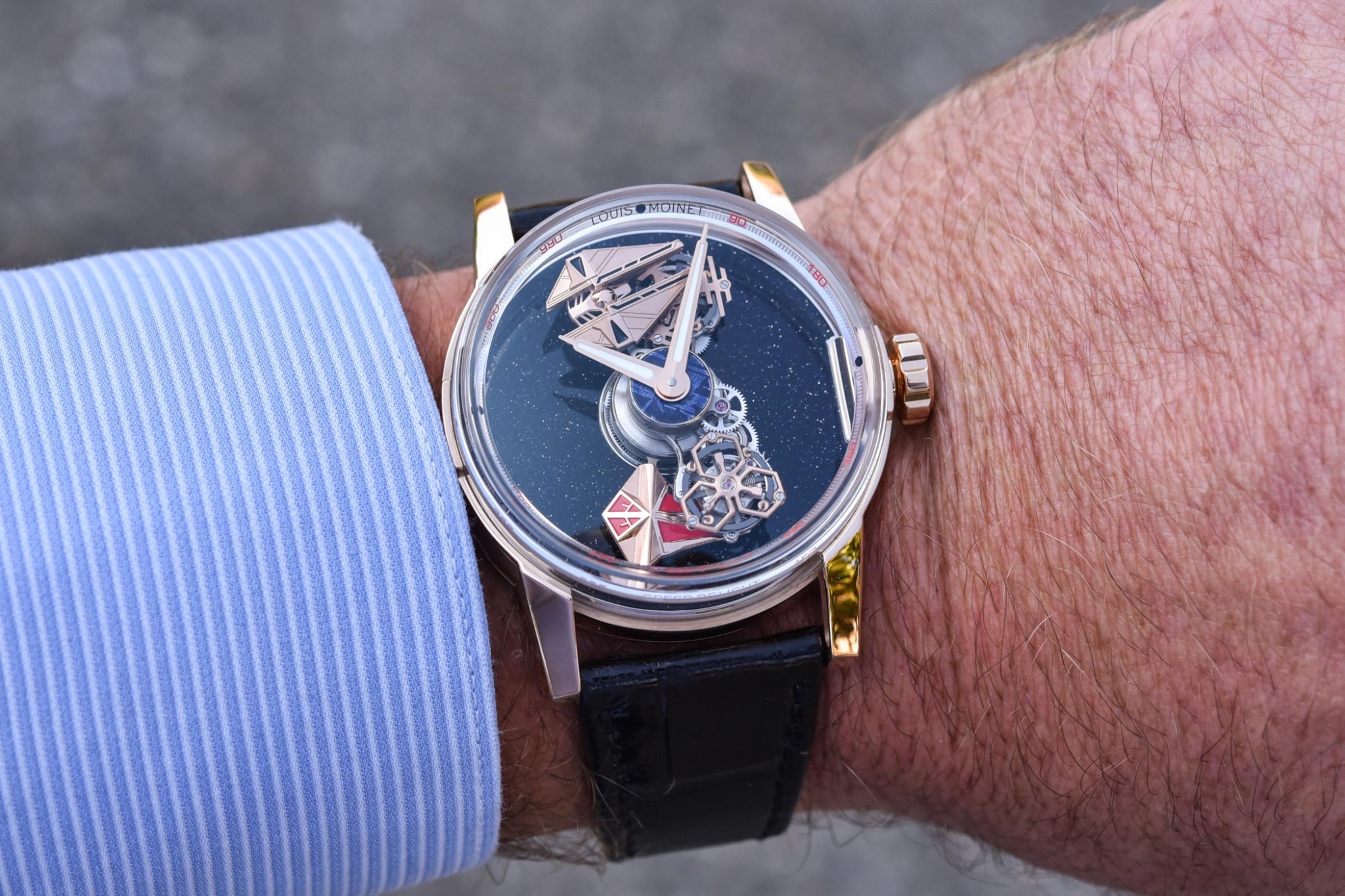 Louis Moinet Space Revolution Aventurine - Hands-On, Video, Price