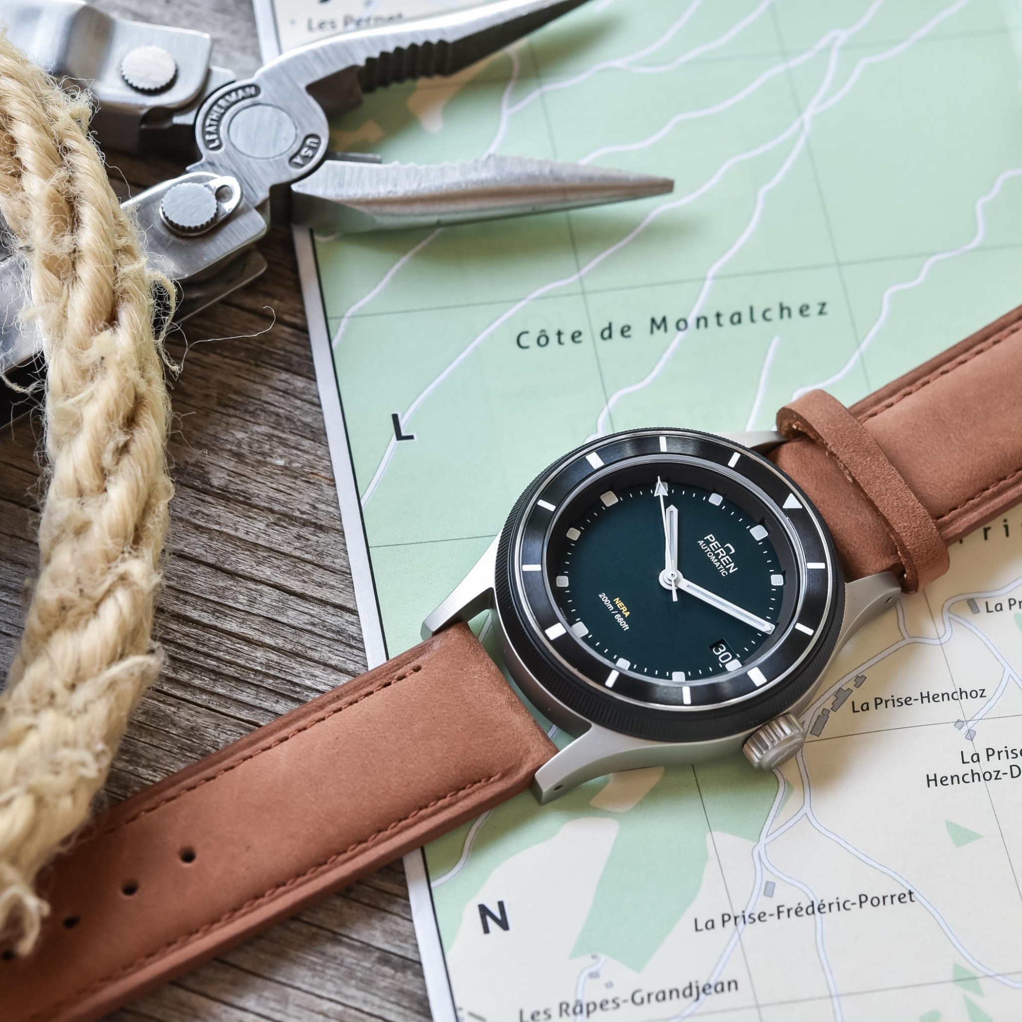 Hands-On Peren Nera Rogue Accessible Dive Watch (Specs & Price)