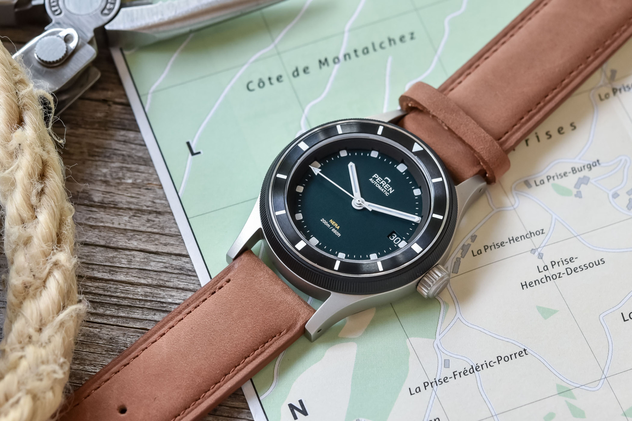 Hands-On Peren Nera Rogue Accessible Dive Watch (Specs & Price)