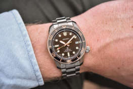Seiko Prospex Diver 1968 Two-Tone Brown Dial SPB240J1 - Hands-On
