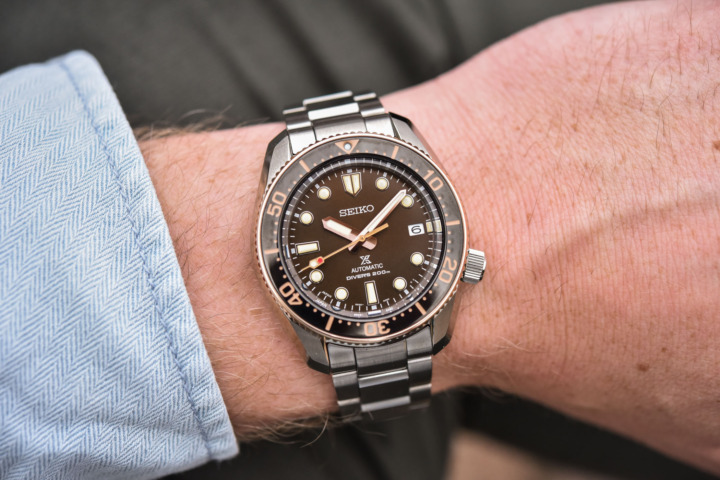 Seiko Prospex Diver 1968 Two-Tone Brown Dial SPB240J1 - Hands-On