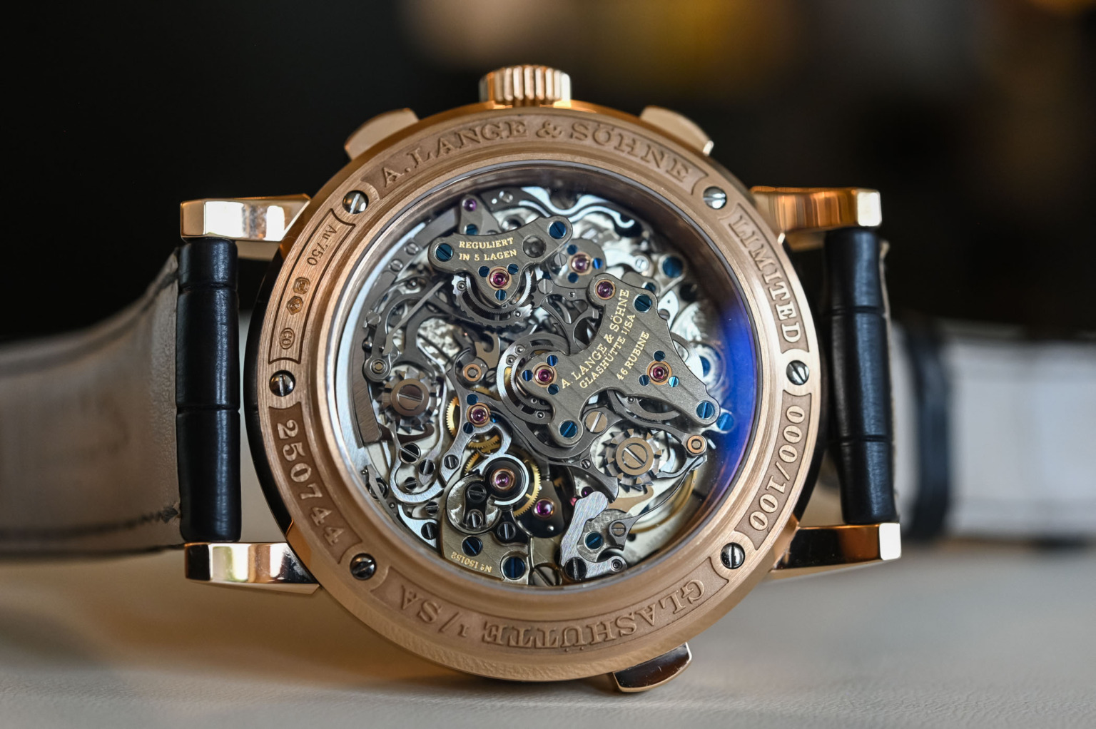 Review - The incredible A. Lange & Söhne Triple Split in Pink Gold