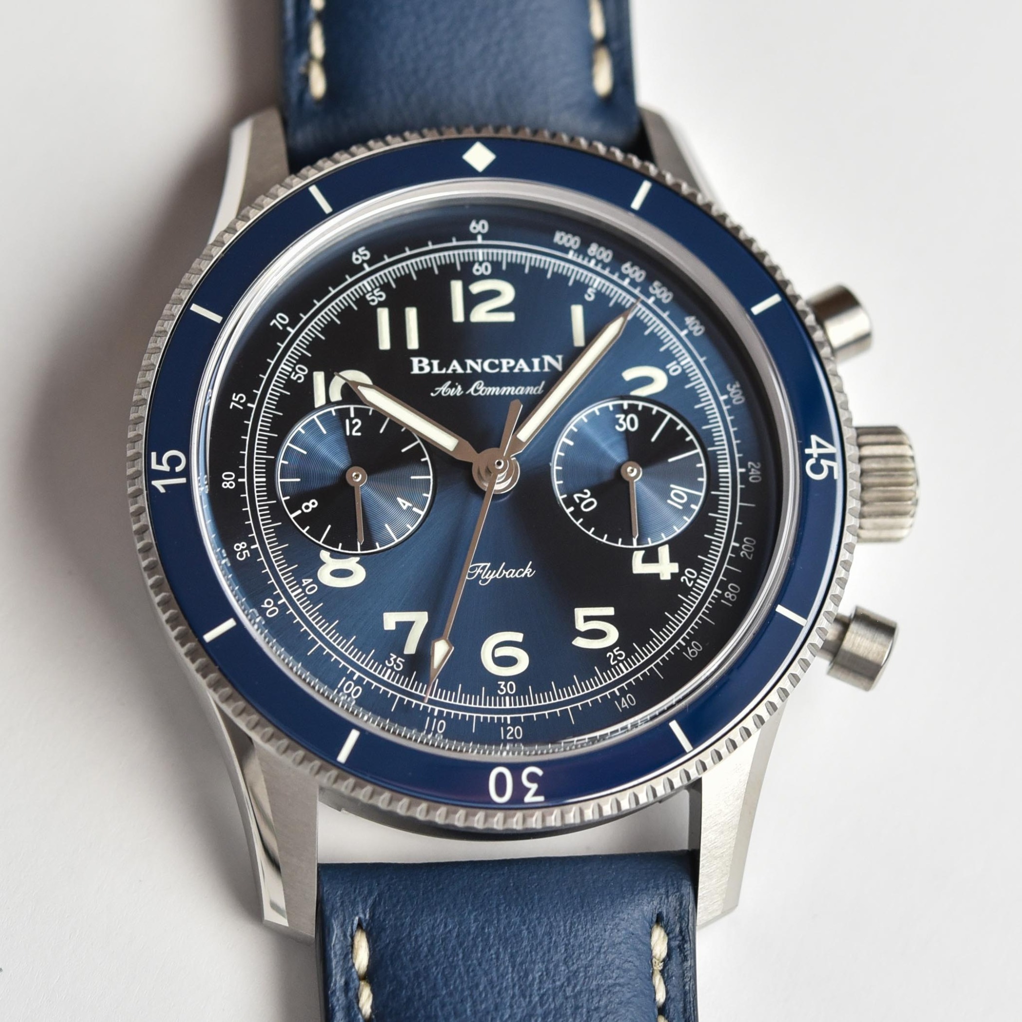 Hands-On Blancpain Air Command Flyback Chronograph Titanium