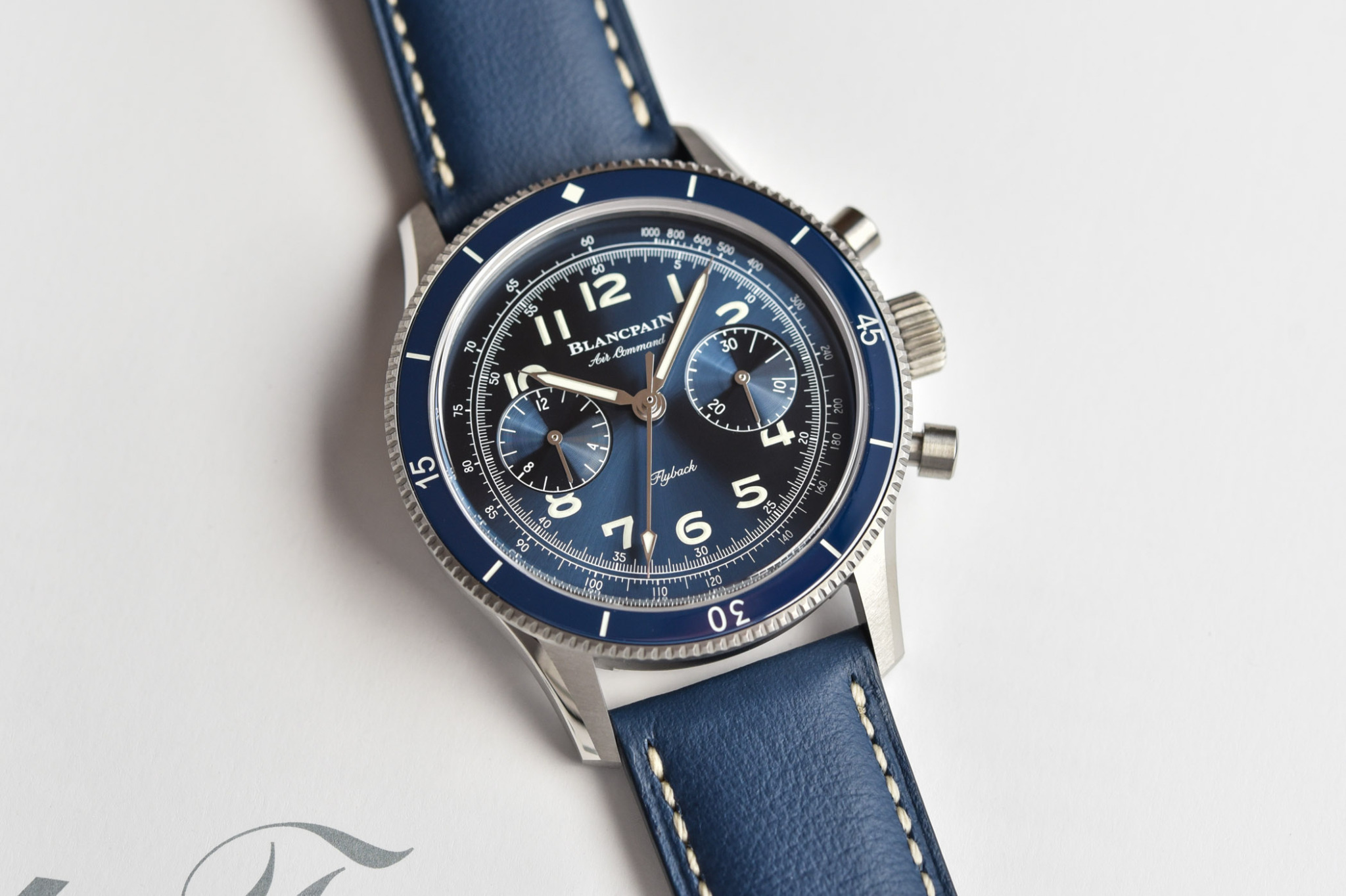 Hands-On Blancpain Air Command Flyback Chronograph Titanium