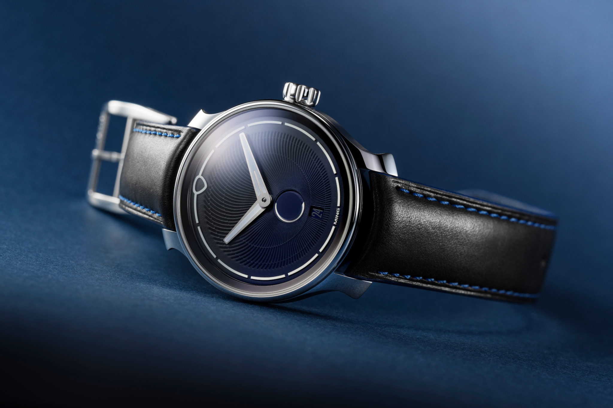 A subtle touch-up and added functionality for the MING 37.05 Moonphase