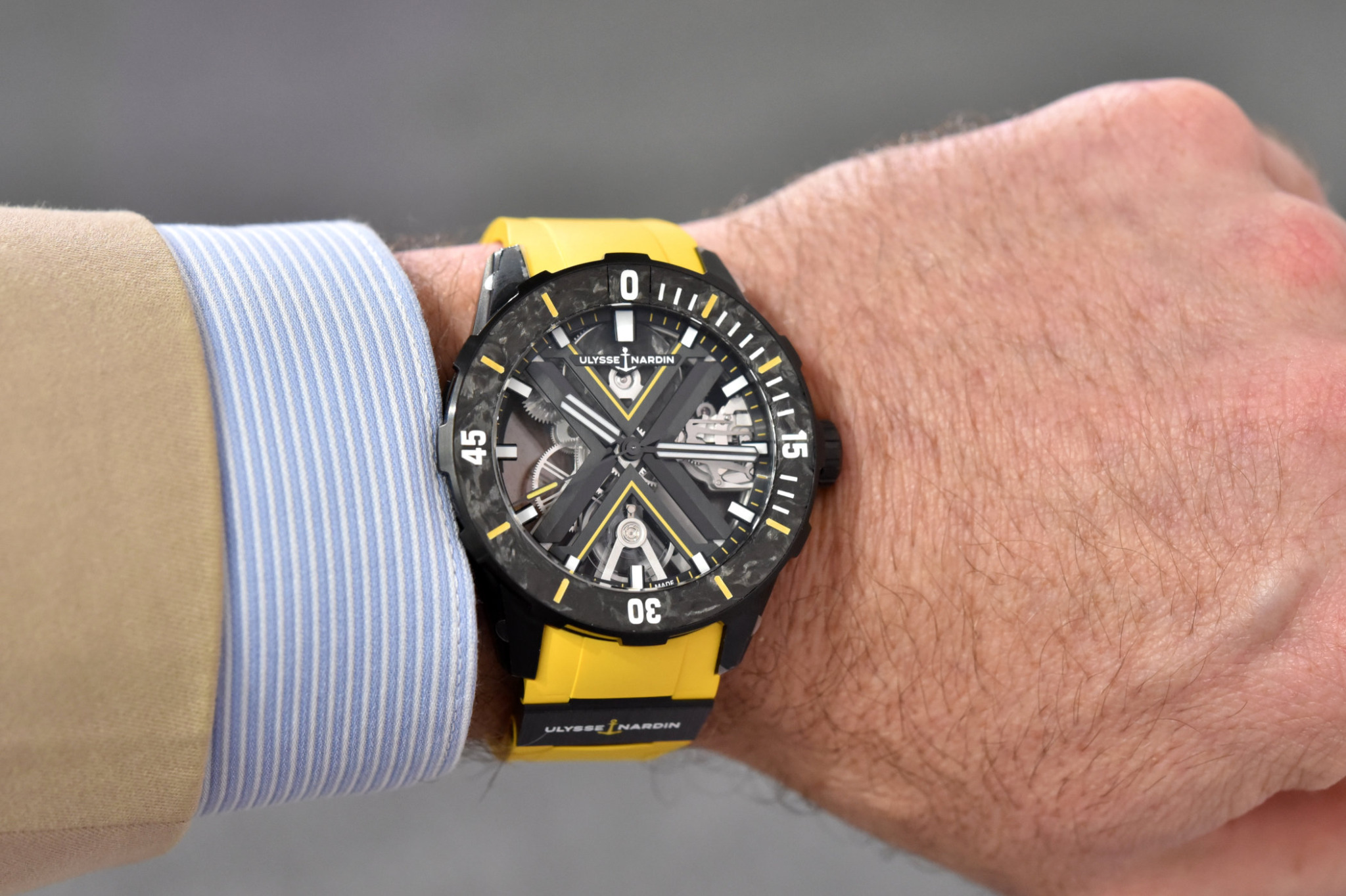 A new take on the Diver X Skeleton by Ulysse Nardin