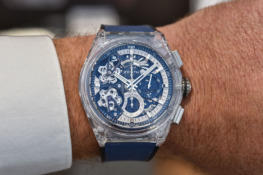 Hands-On - Zenith Defy Zero G and Defy 21 Double Tourbillon Sapphire