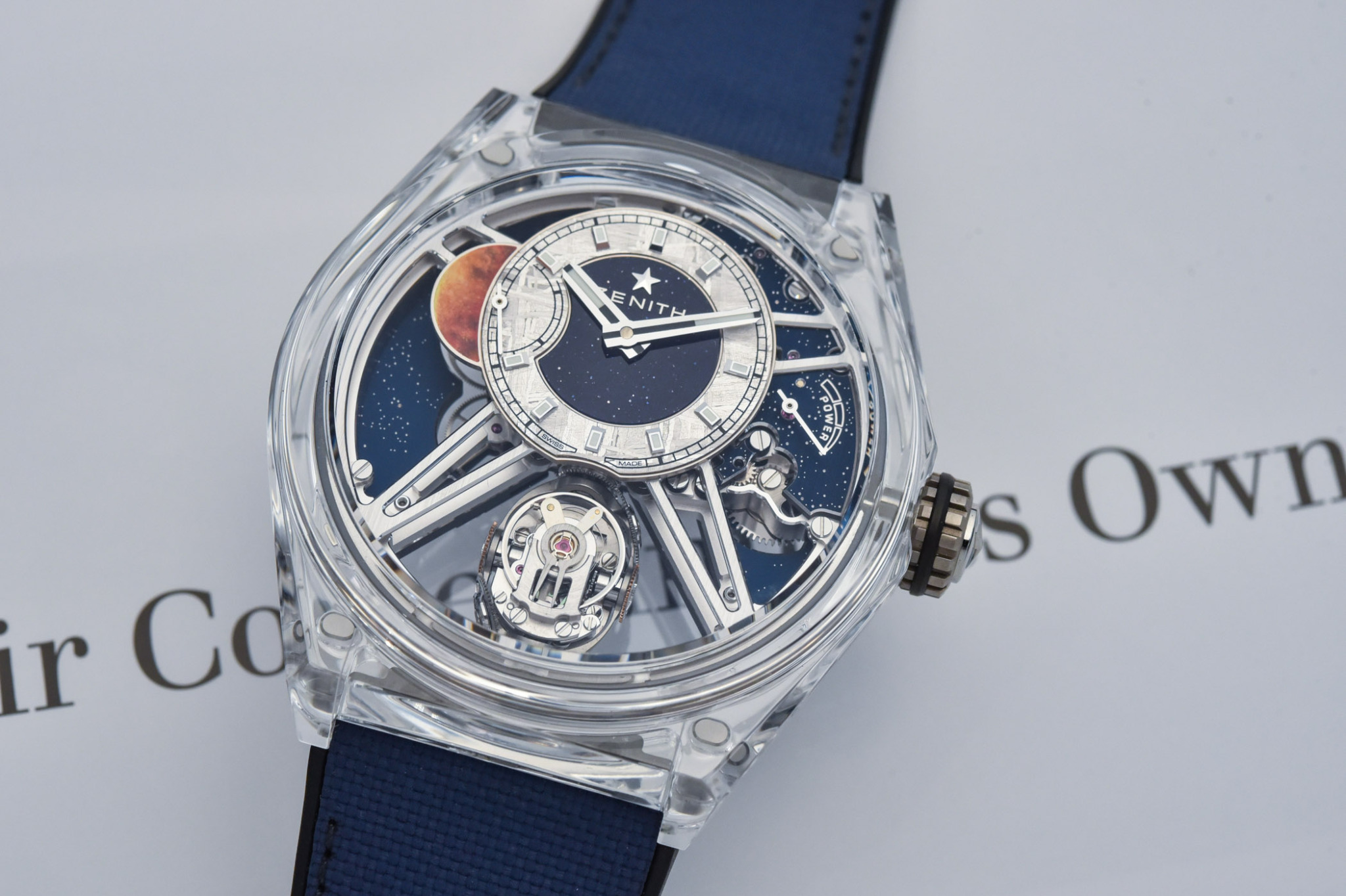 Hands-On - Zenith Defy Zero G and Defy 21 Double Tourbillon Sapphire