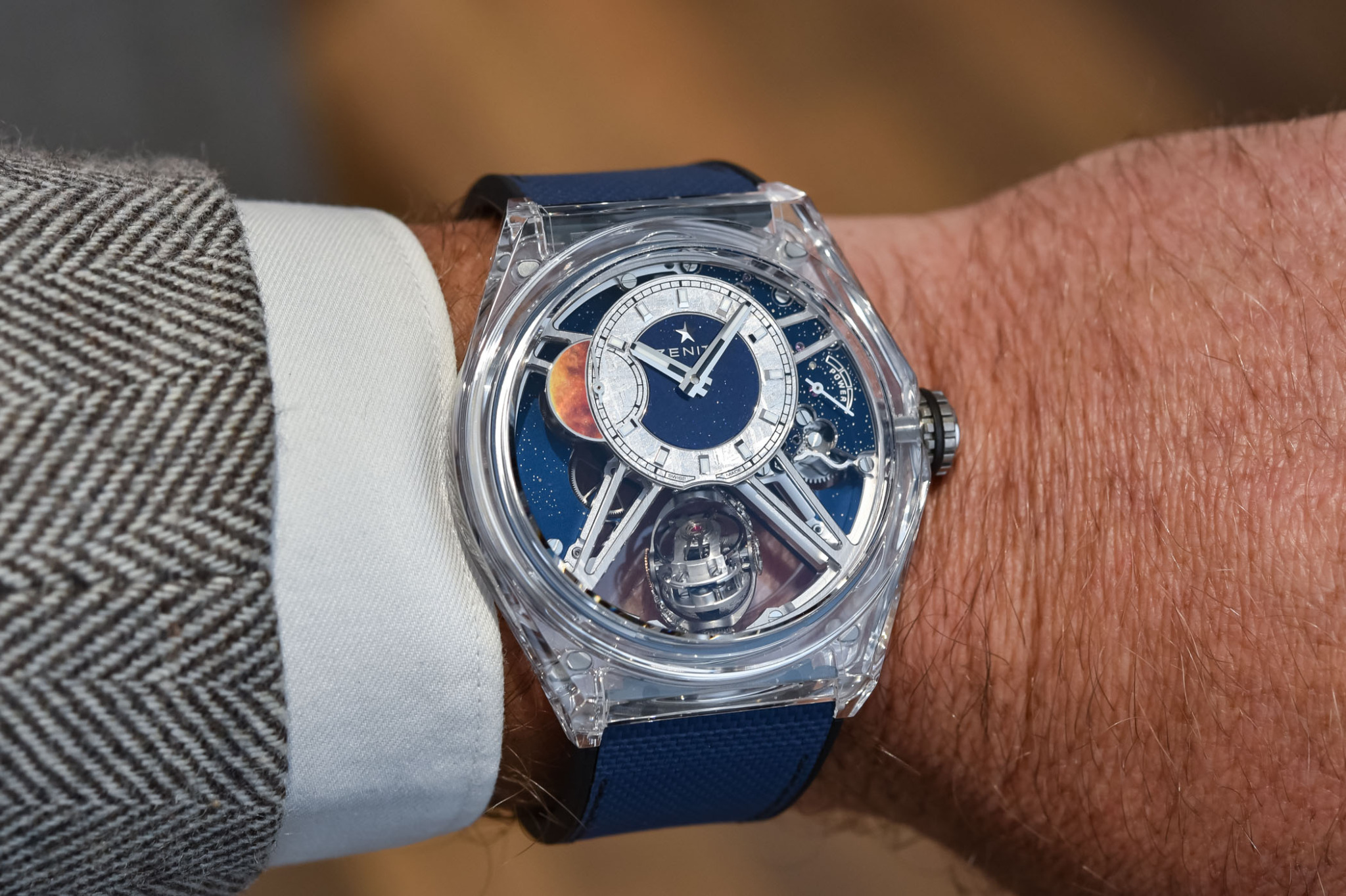 Hands-On - Zenith Defy Zero G and Defy 21 Double Tourbillon Sapphire