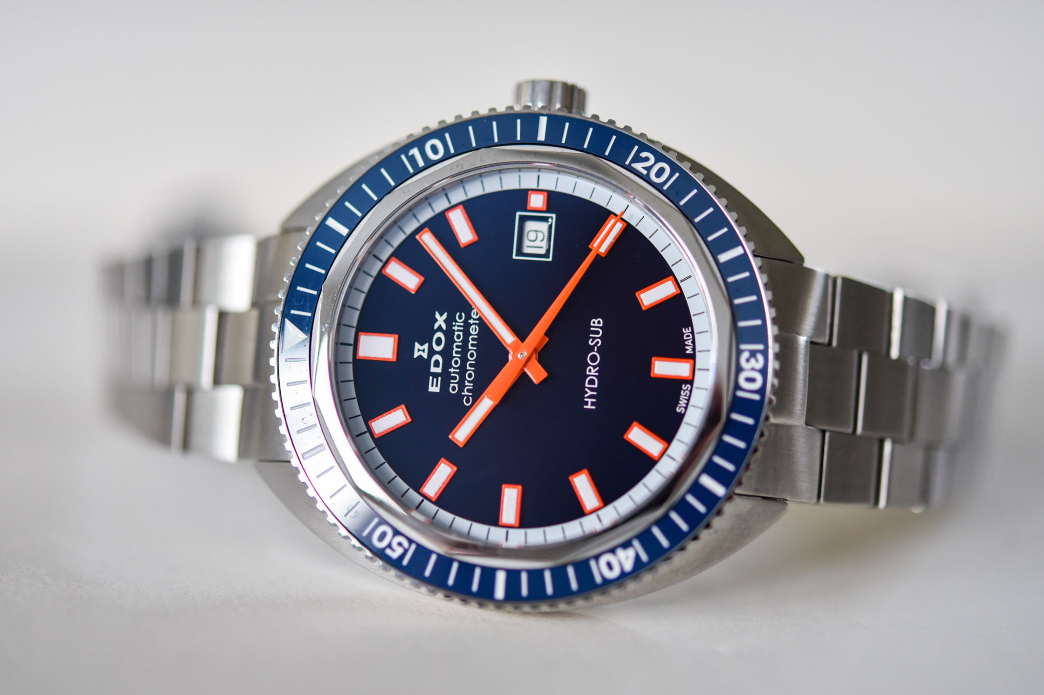 Edox is bringing back the Hydro-Sub name with three L.E. models.