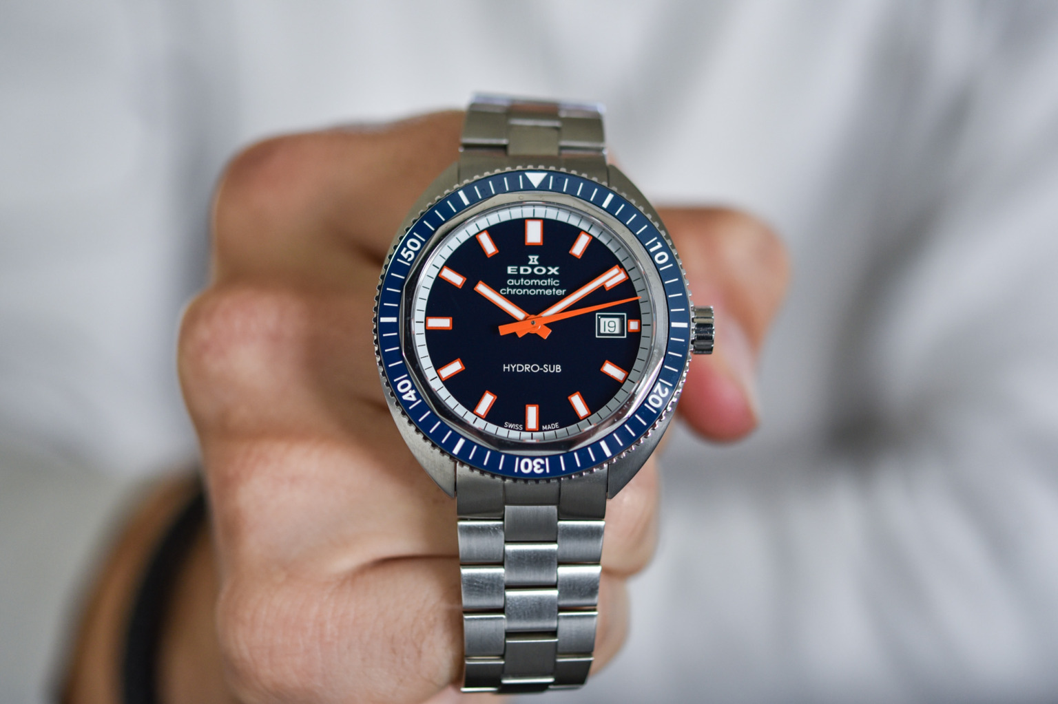 Edox is bringing back the Hydro-Sub name with three L.E. models.